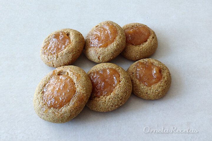 Pepas con Membrillo sin huevo | Ornela Recetas