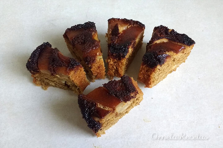 Torta de Pera invertida | Ornela Recetas